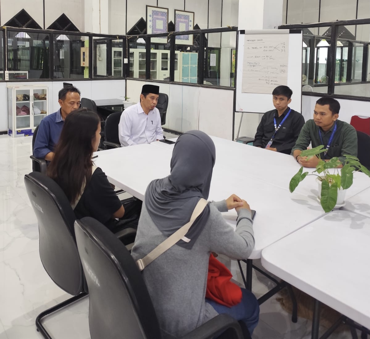 Ruang Dialog Terbuka; Mahasiswa Unhas Belajar Nilai Islam di Masjid Al ...